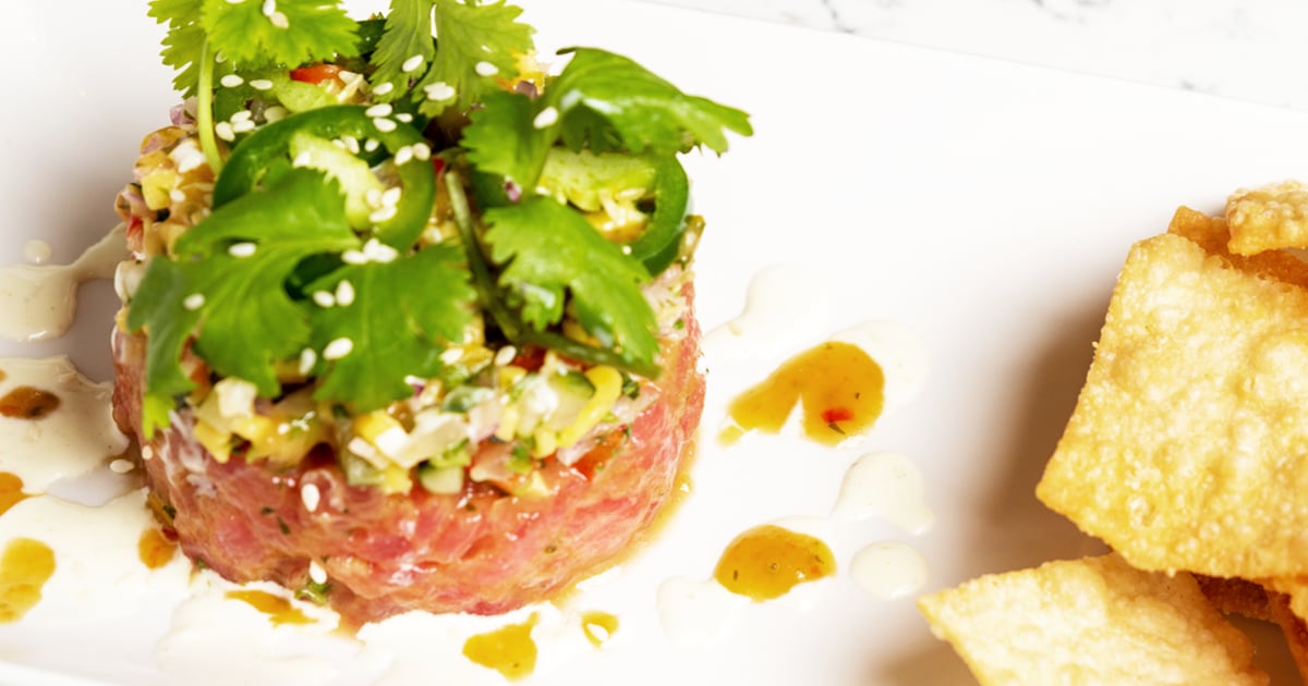 Ahi Tuna Stack* - The Rouxpour Restaurant & Bar - Creole Restaurant in TX