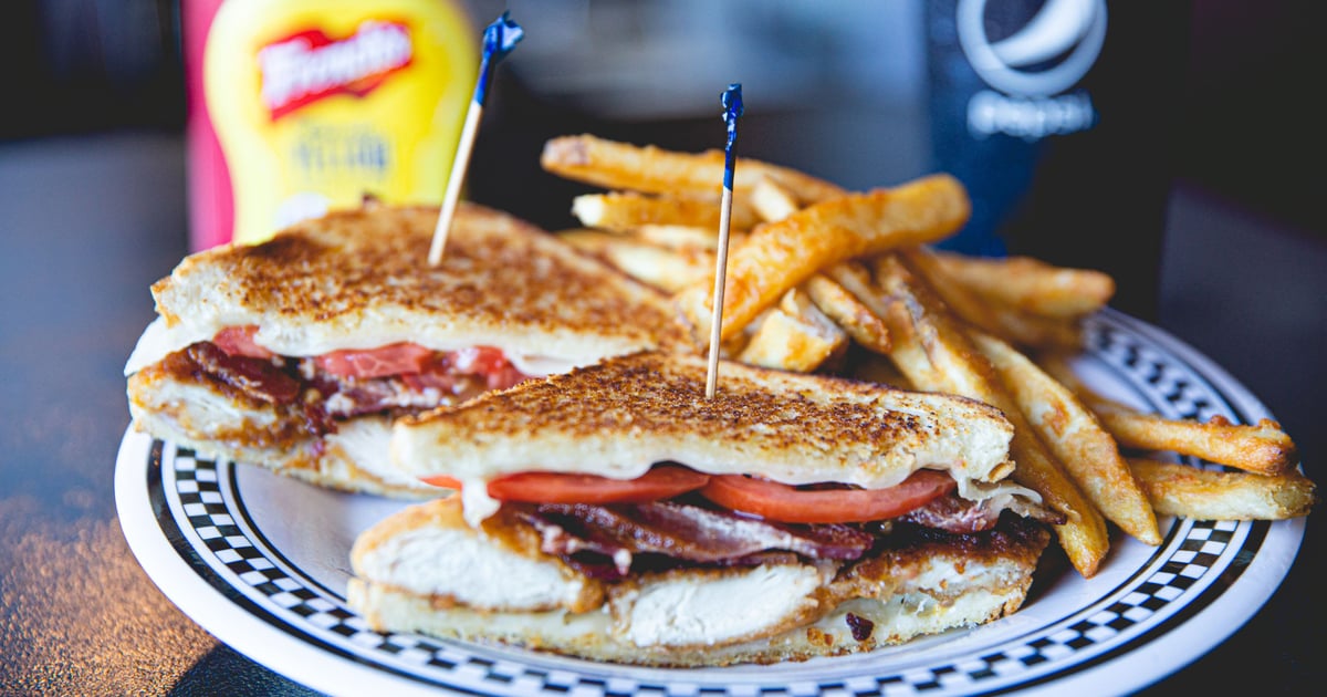 Crispy Chicken Melt - Hungry Dawg's Diner - Bar & Grill in Bonney Lake, WA
