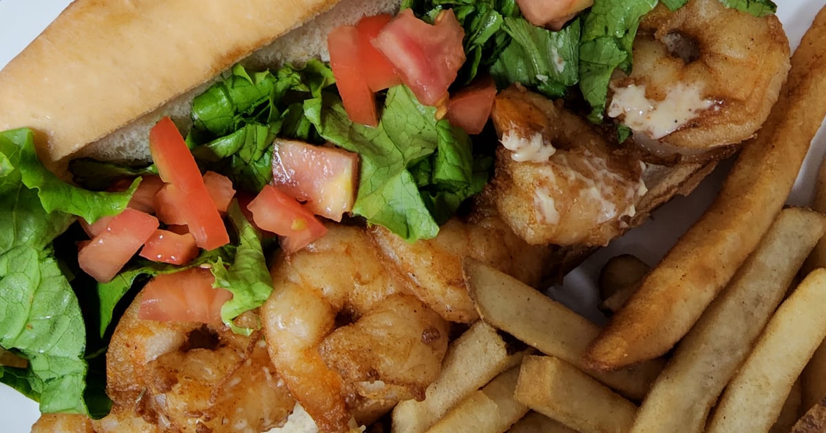 Shrimp Po Boy - Meding's Seafood - Seafood Restaurant in Milford, DE