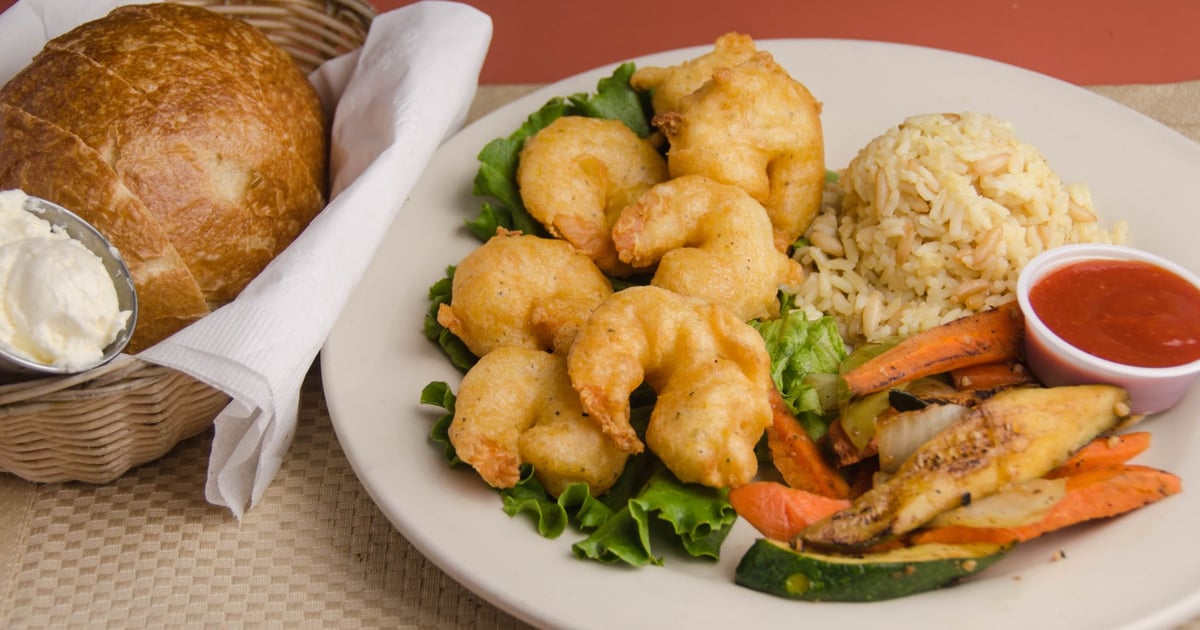 Fried Shrimp - Breakfast, Lunch & Dinner - Lulu's Restaurant