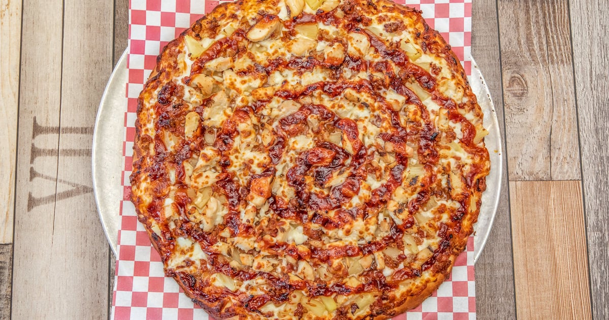 Maui BBQ Chicken Luau Pizza (Extra Large 20") - Jack's Pizza & Bar ...