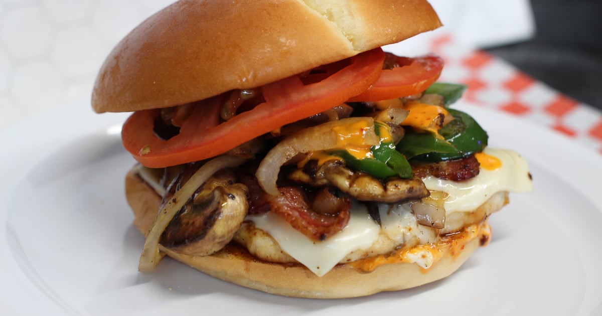 Grilled Chicken Patty - The Little Chicken Burger