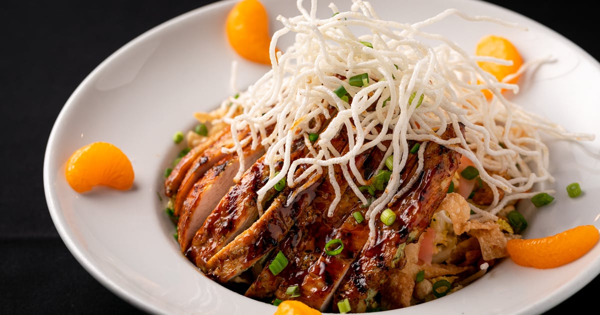 Chinese Chopped Chicken Salad - Mr. V's Bar and Grill - Fine Dining ...