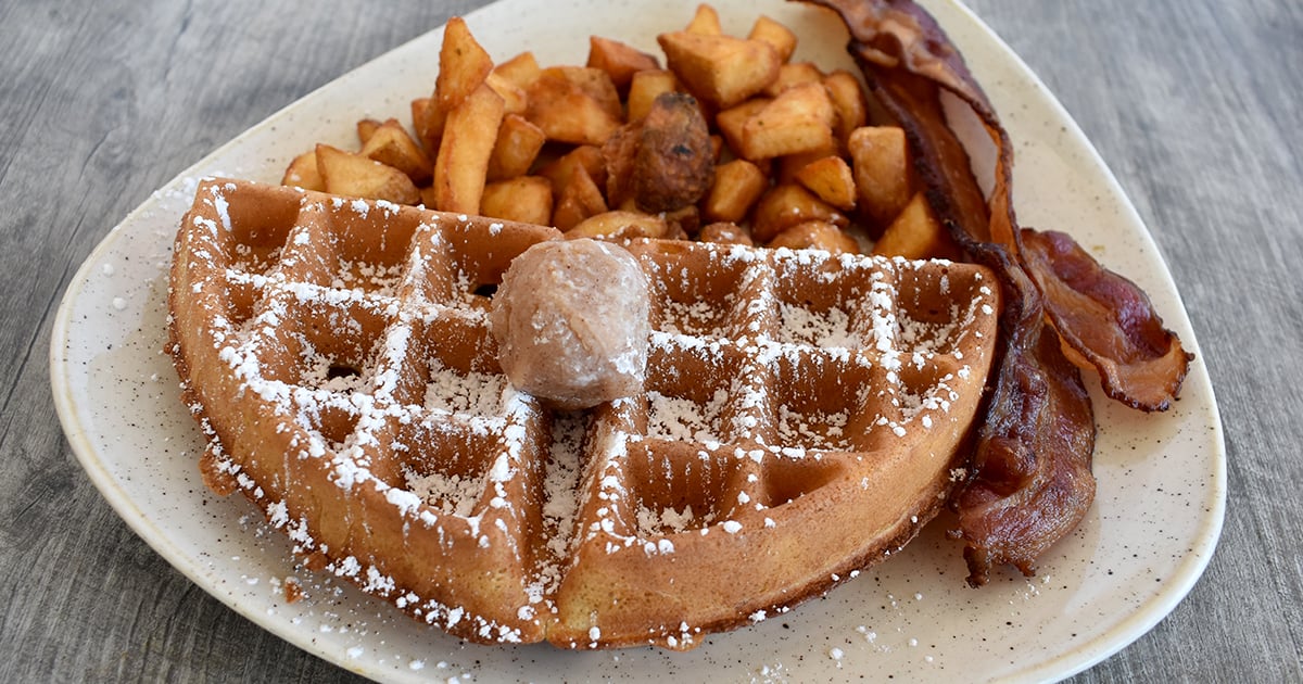 BELGIAN WAFFLE - T's Restaurant - American Restaurant in RI