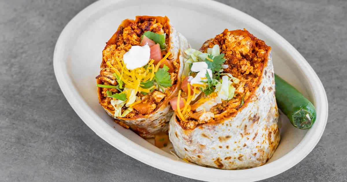 Crawfish Burrito - Sky's Gourmet Tacos