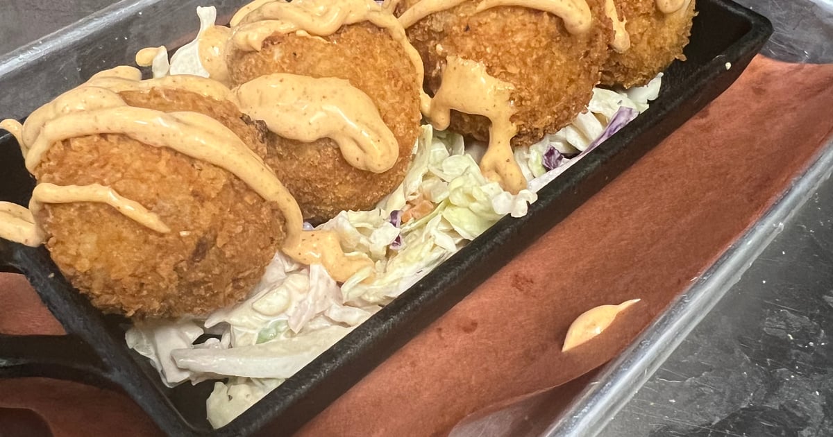 Deep Fried Potato Salad - Single Tree BBQ