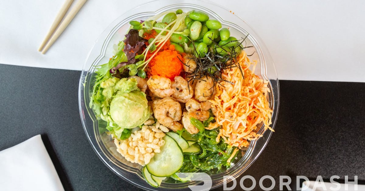 Garlic Shrimp Poke Bowl - Wasabi | Sushi & Asian Grill and Poke Bowl
