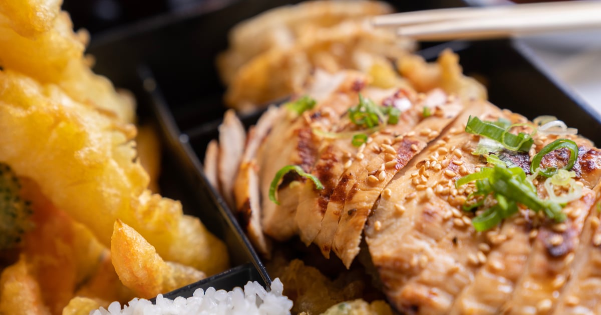 Combo Lunch Box - Tsunami Restaurant & Sushi Bar - Salt Lake, Midvale ...