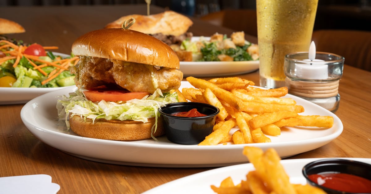 Fin & Tonic Fish Sandwich - Fin & Tonic Restaurant in Sarasota FL