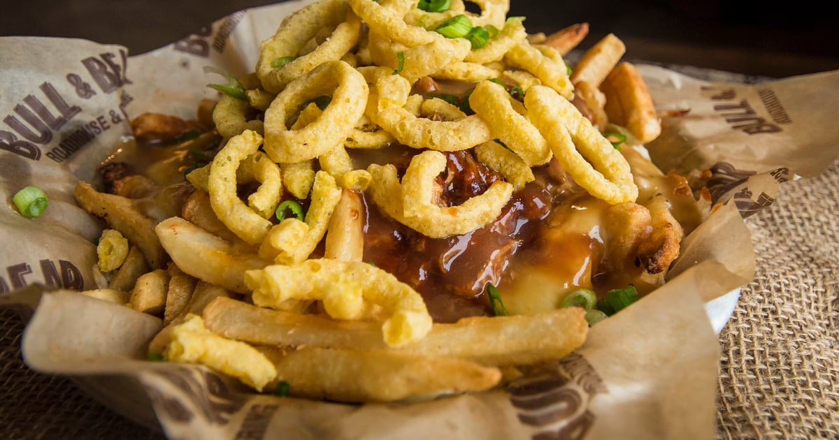 BBQ POUTINE - Bull and Bear Roadhouse - Bar & Grill in NY