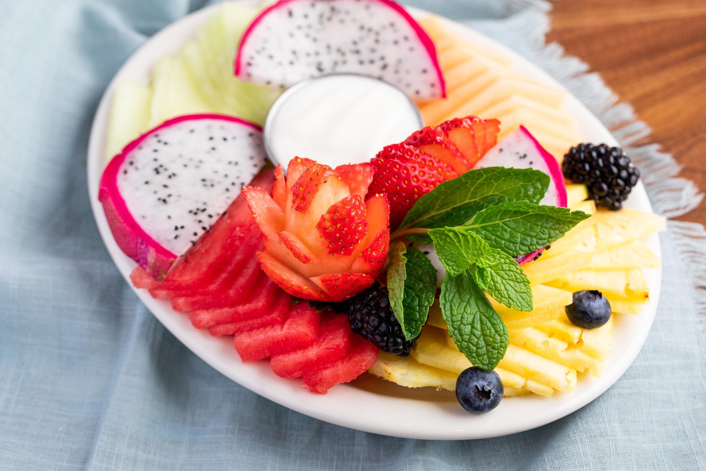 Fresh Fruit Plate - Lunch - Urth Caffé