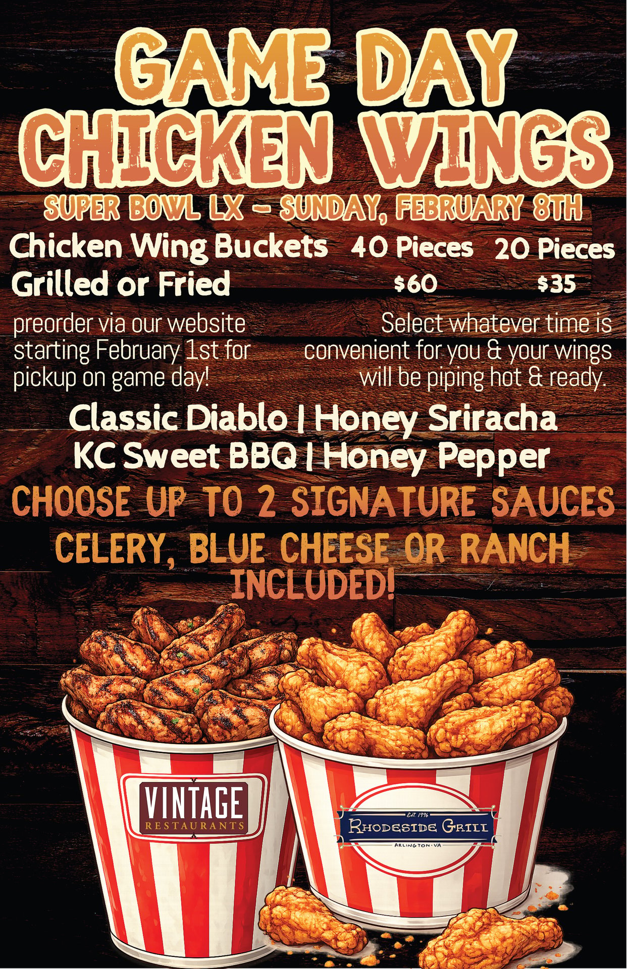 20 Wing Bucket
