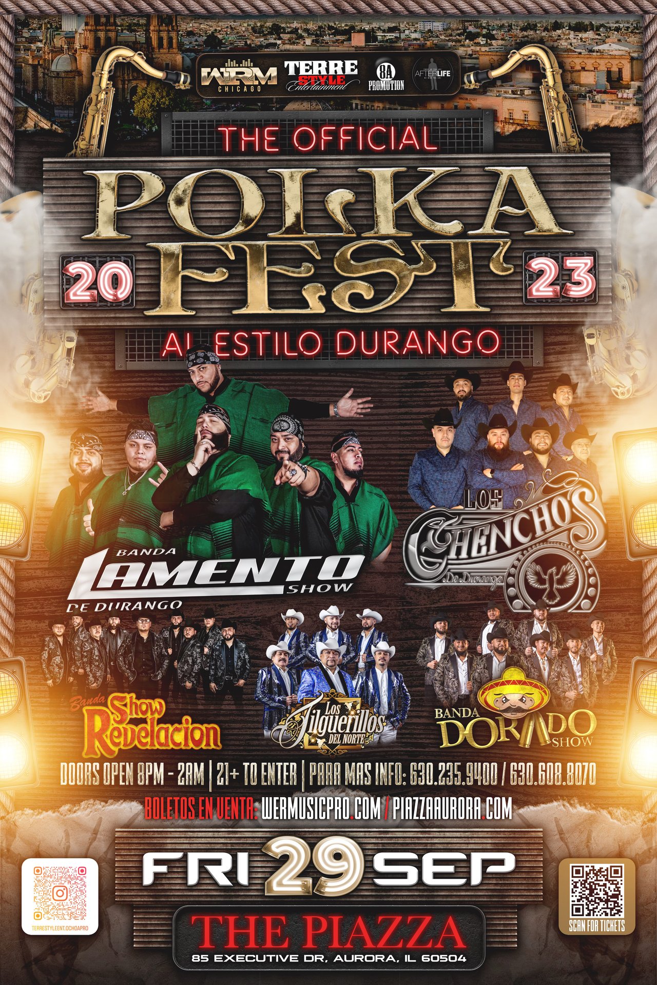 🔥POLKA FEST 2023 🔥 AL ESTILO DURANGO - the PIAZZA - Live Music Venue!