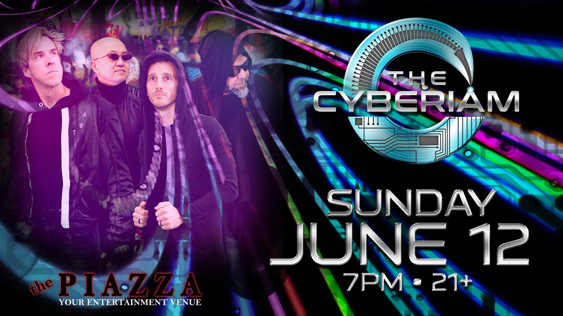 The Cyberiam at the PIAZZA - the PIAZZA - Live Music Venue!