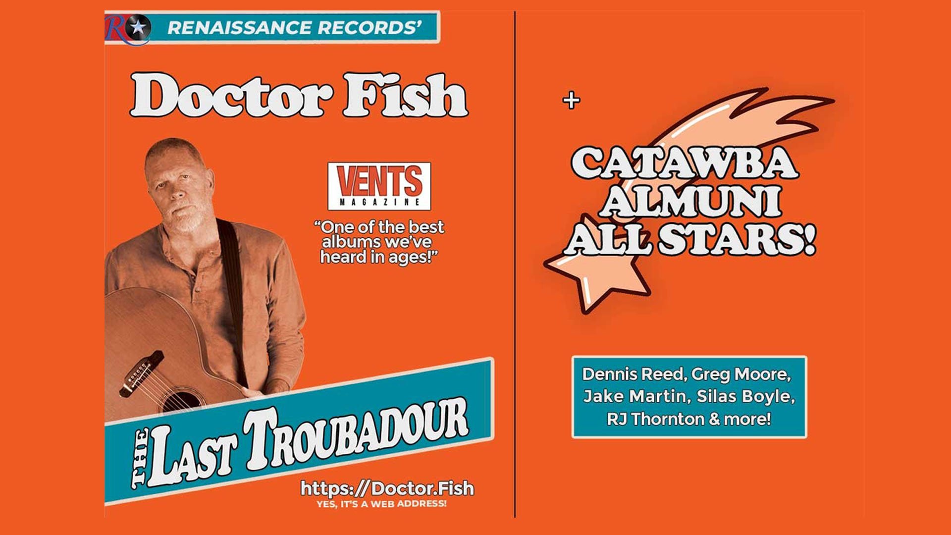 Dr. Fish "Catch Fish Live" - The Blue Note Grill