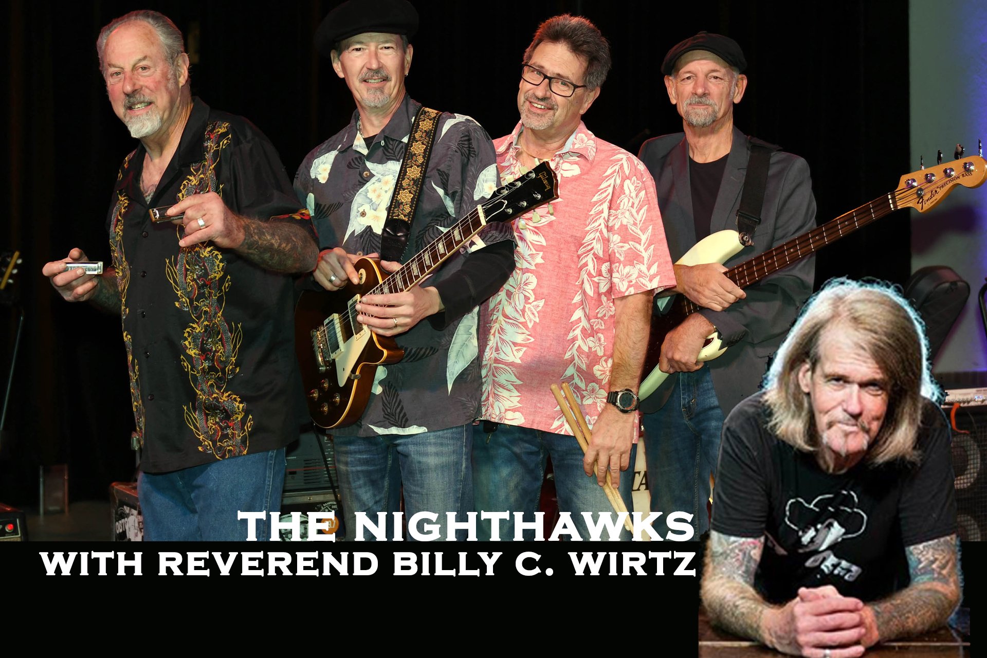 CANCELLED: The Nighthawks / Rev. Billy C. Wirtz - The Blue Note Grill
