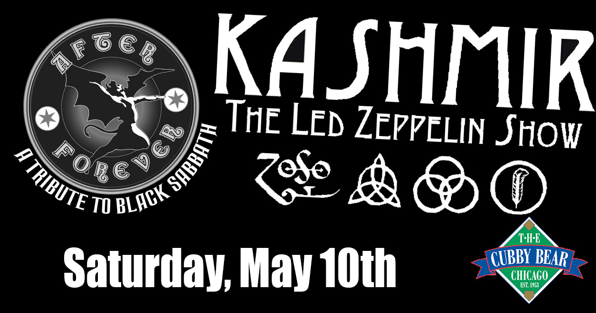 Kashmir w/ After Forever - The Cubby Bear Chicago - Wrigleyville's ...