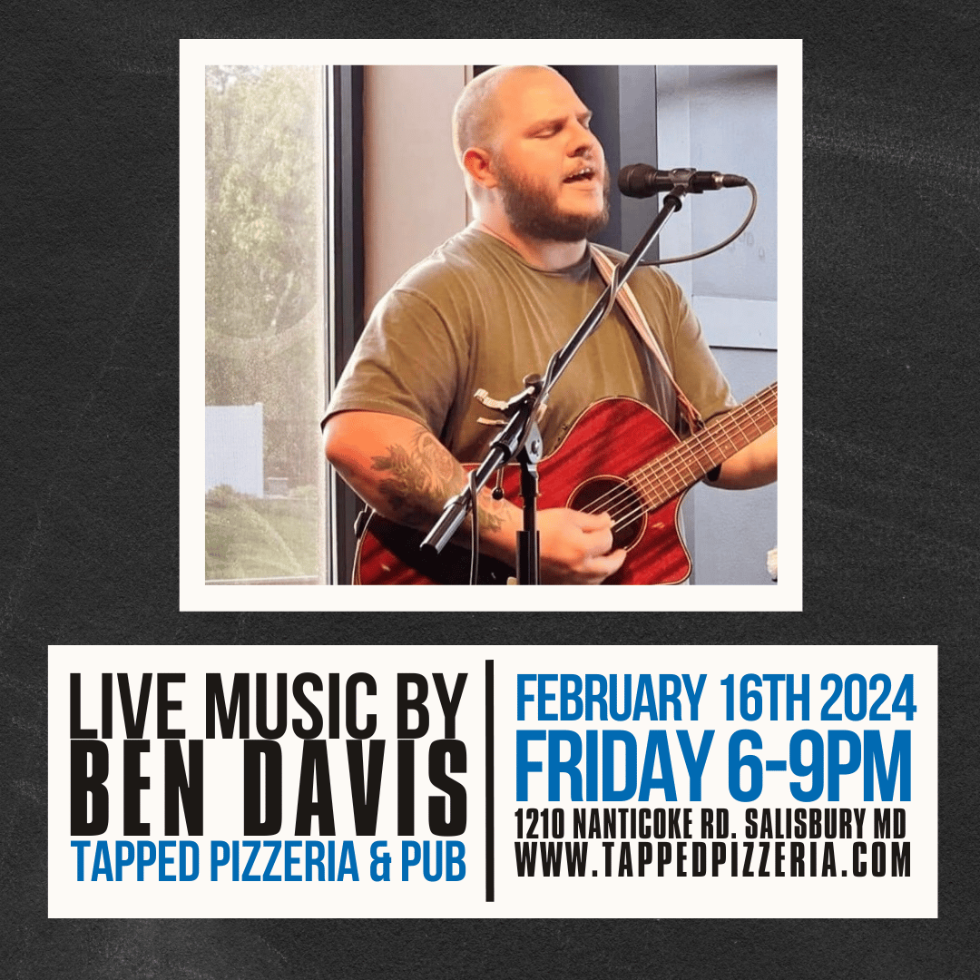 BEN DAVIS - Oaked at The Globe - Event venue in Berlin, MD