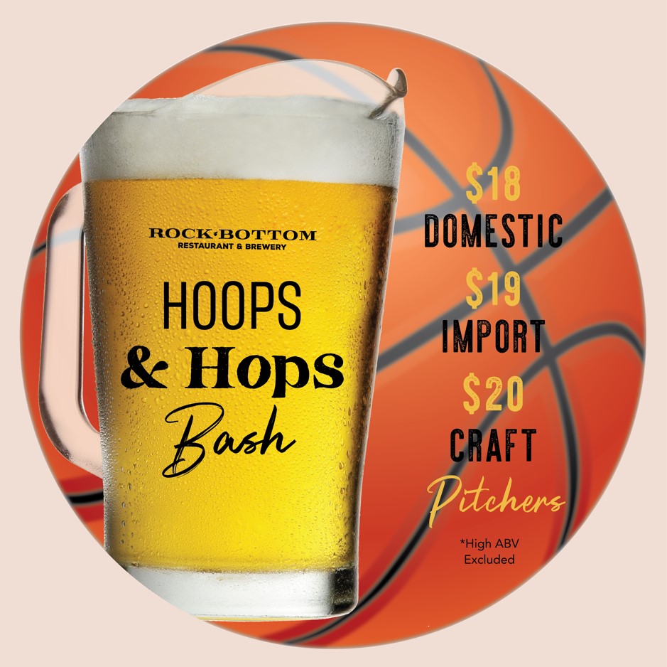 Hoops & Hops - Rock Bottom Restaurant & Brewery - Brewery