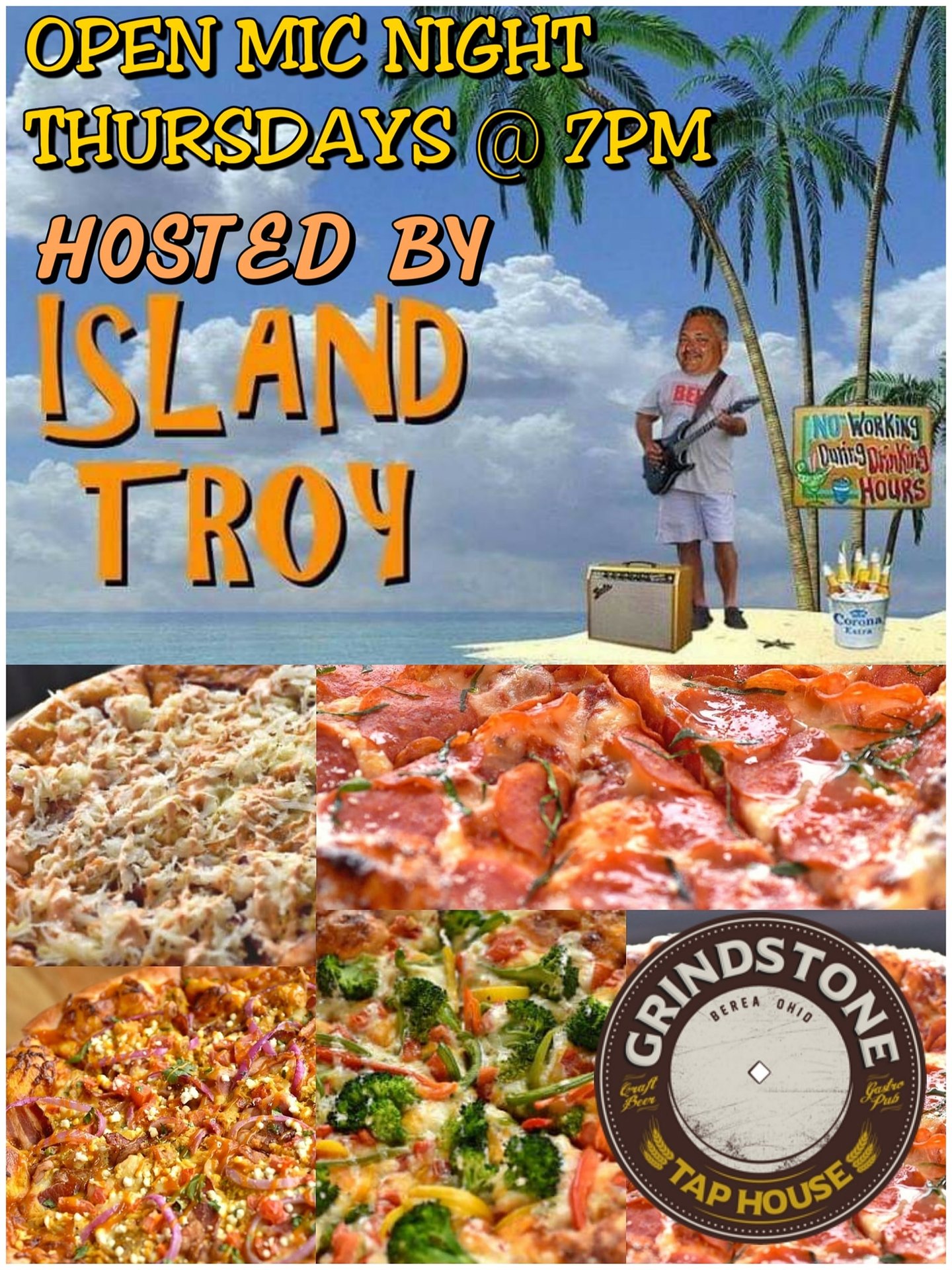 Open Mic Night Grindstone Tap House American Restaurant In Berea OH