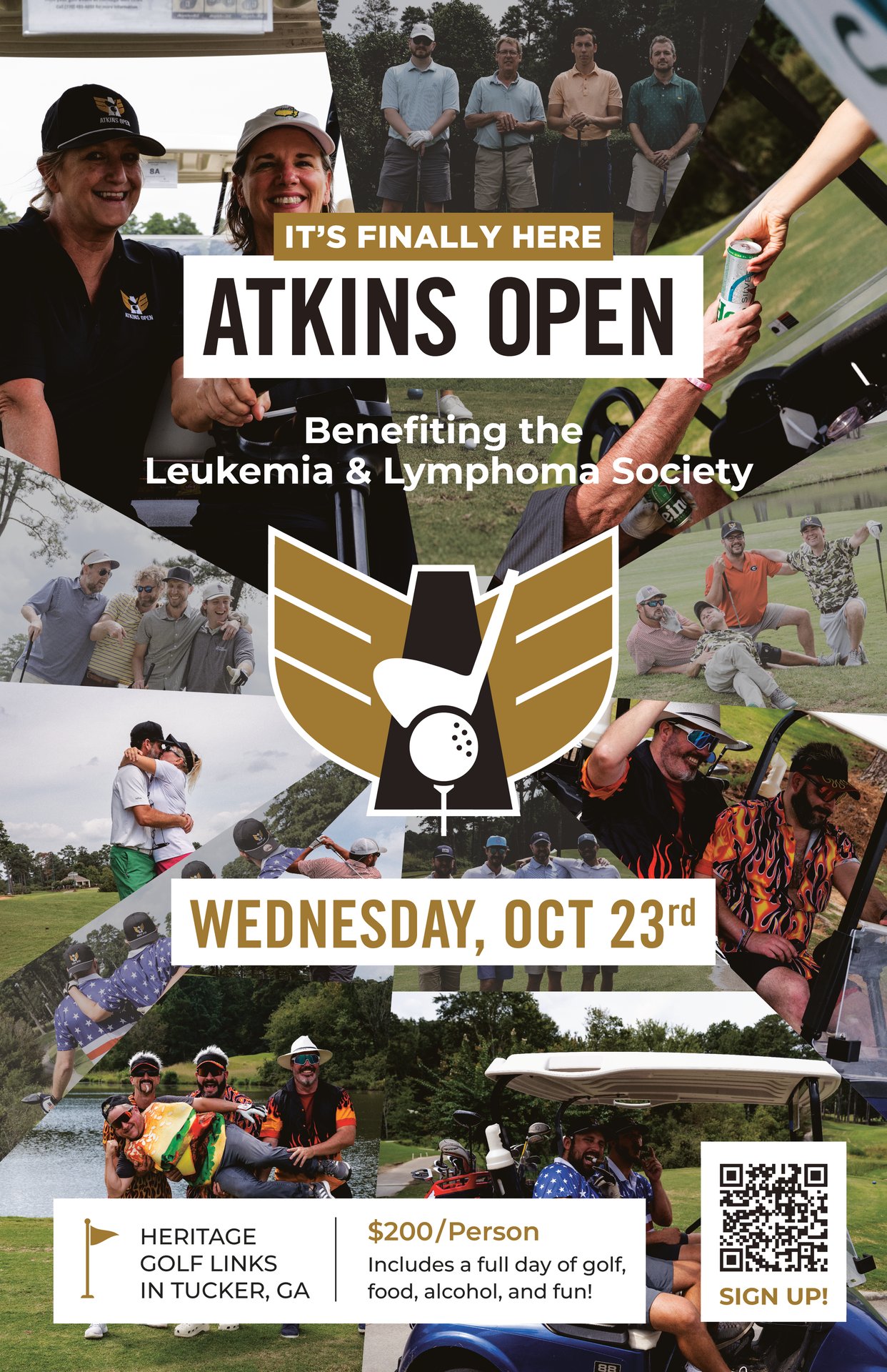 ATKINS ANNUAL CHARITY GOLF TOURNAMENT - Atkins Park Restaurant Atlanta,GA