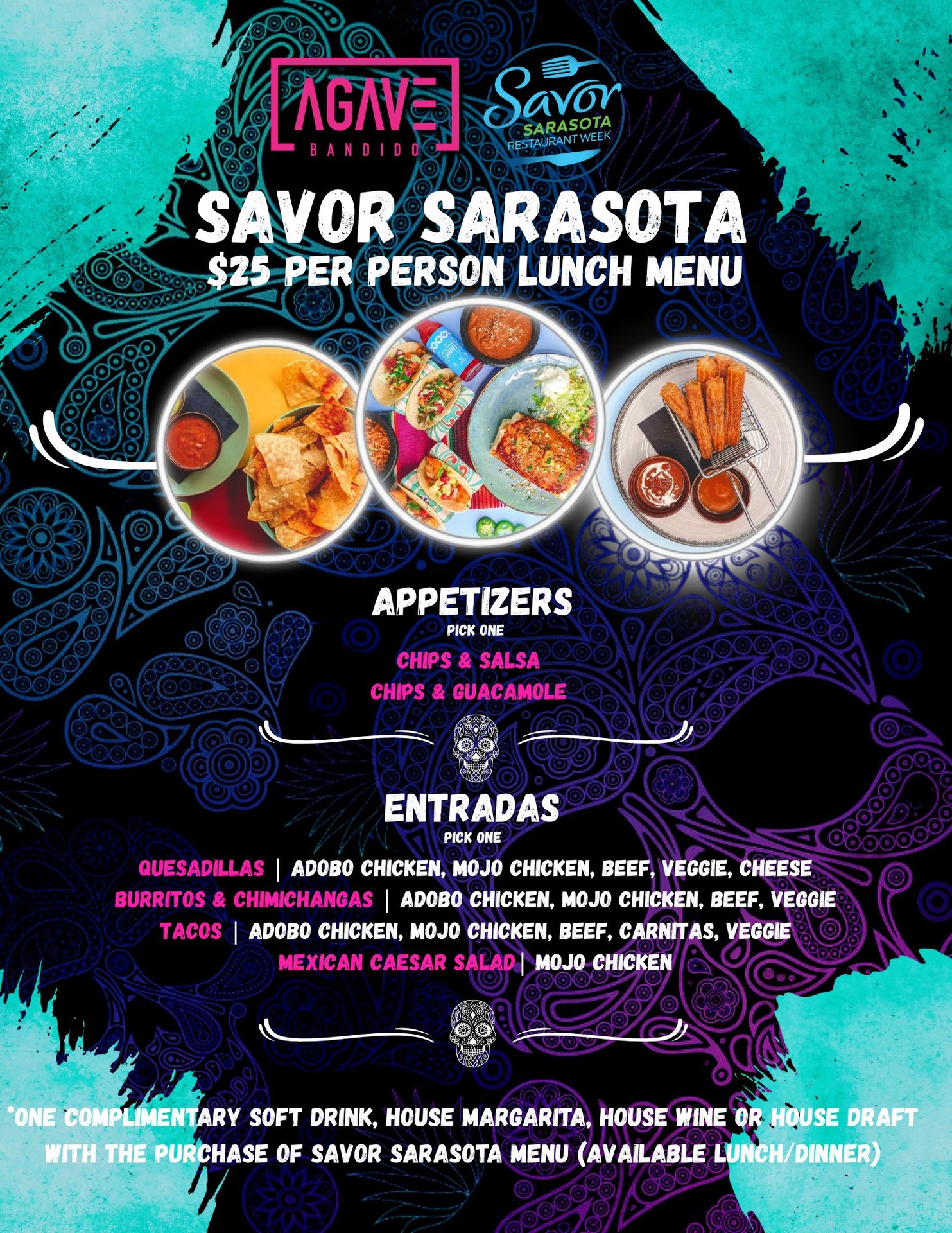 Savor Sarasota Lunch Agave Bandido Lakewood Ranch - Agave Bandido ...