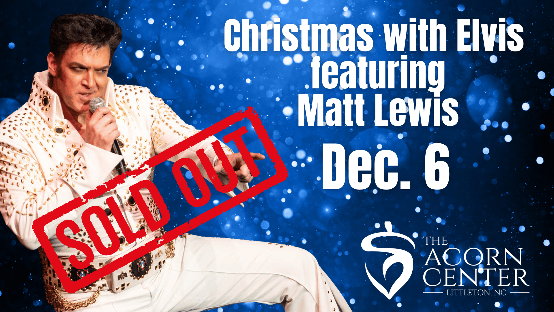 Christmas with Elvis featuring Matt Lewis and The Long Live the King ...