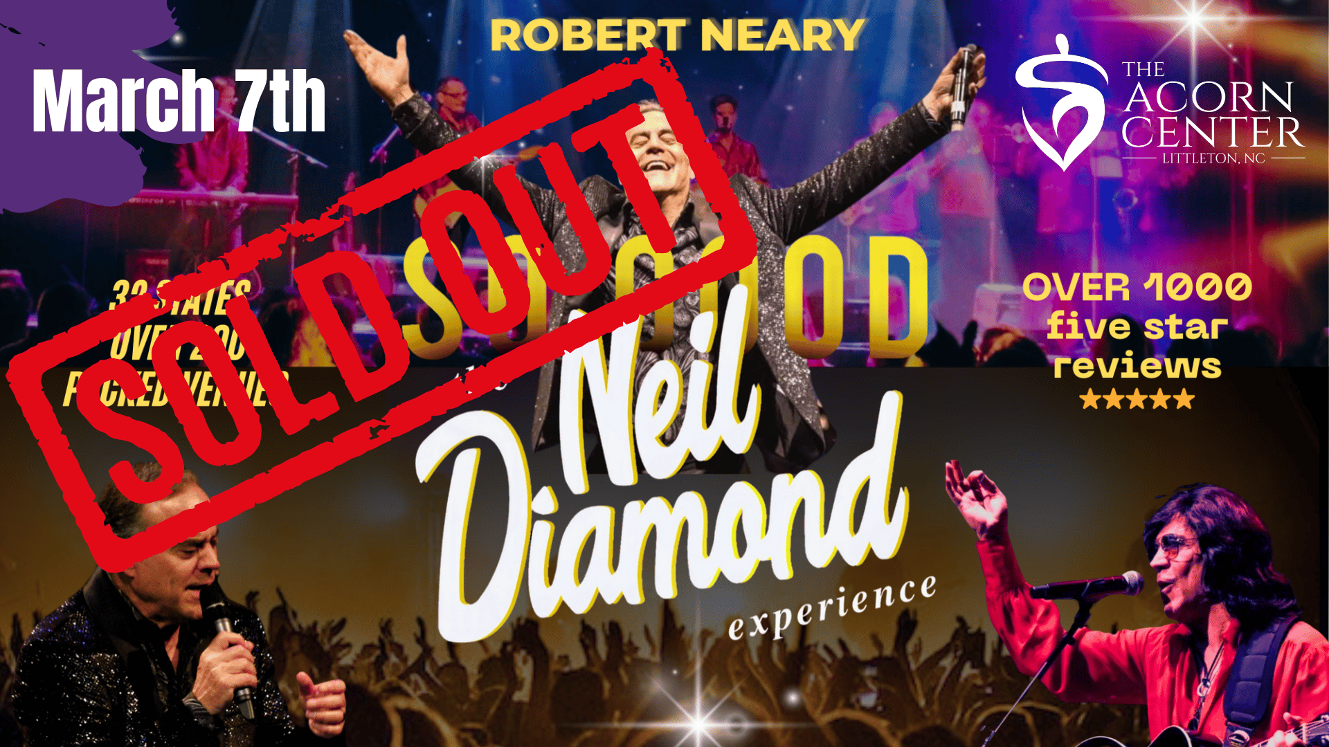 So Good! The Neil Diamond Experience starring Robert Neary - The Acorn ...