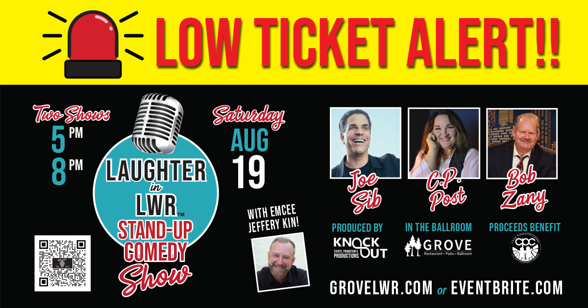 LAUGHTER in LWR! Stand-up Comedy Show - GROVE