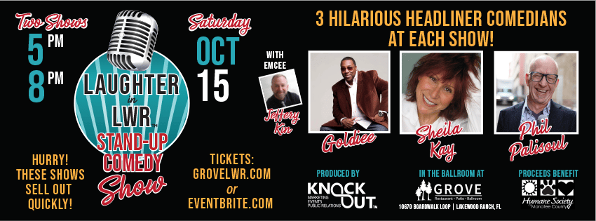 LAUGHTER in LWR! Stand-up Comedy Show - GROVE