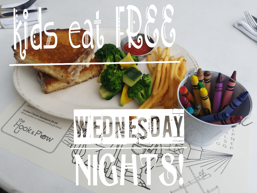 Kids Eat Free on Wednesday Nights - The Hook & Plow - American Restaurant