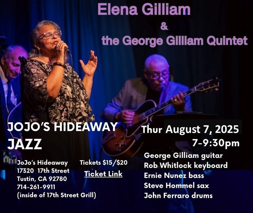 ELENA GILLIAM - Jojo's Hideaway - American Restaurant in Tustin, CA