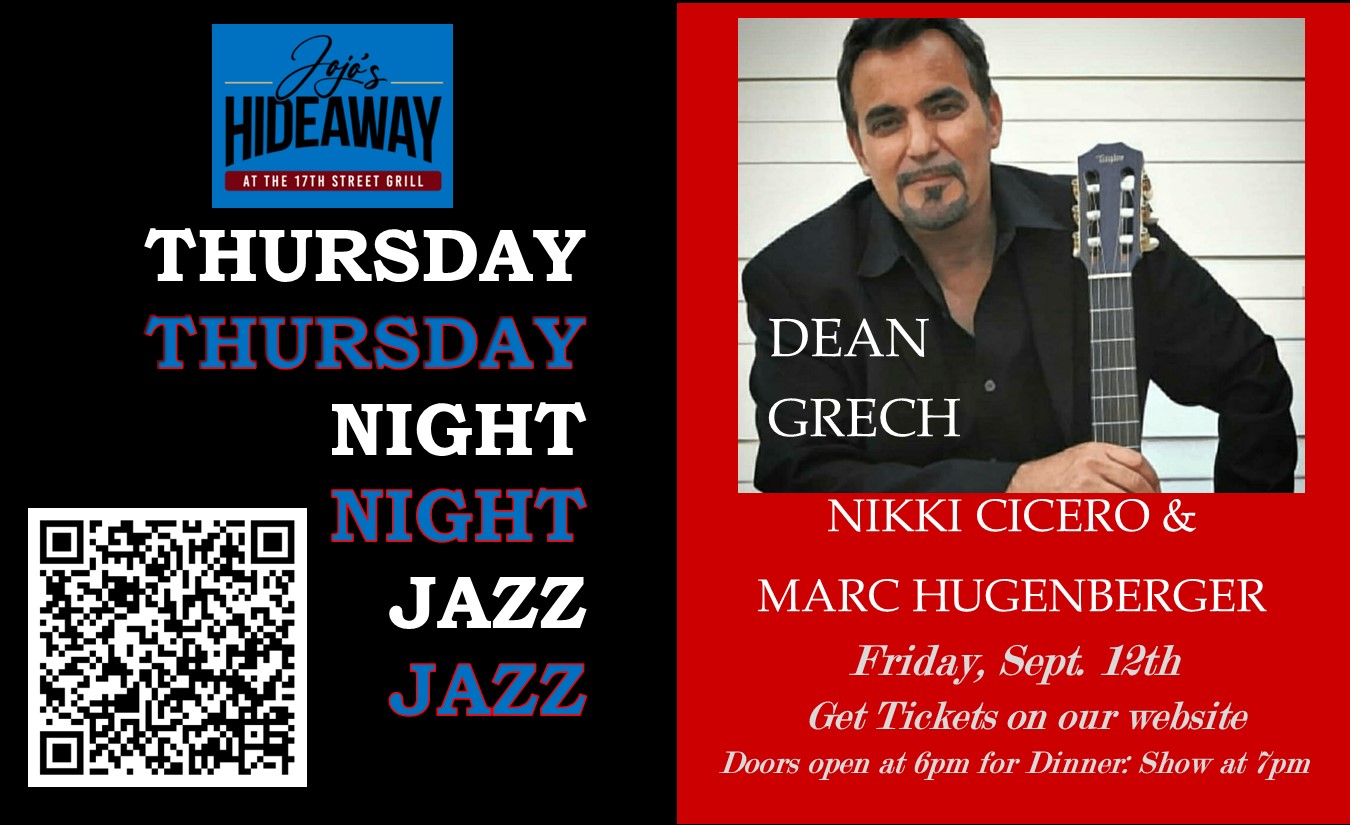 NIKKI CICERO, MARC HUGENBERGER & DEAN GRECH - Jojo's Hideaway ...