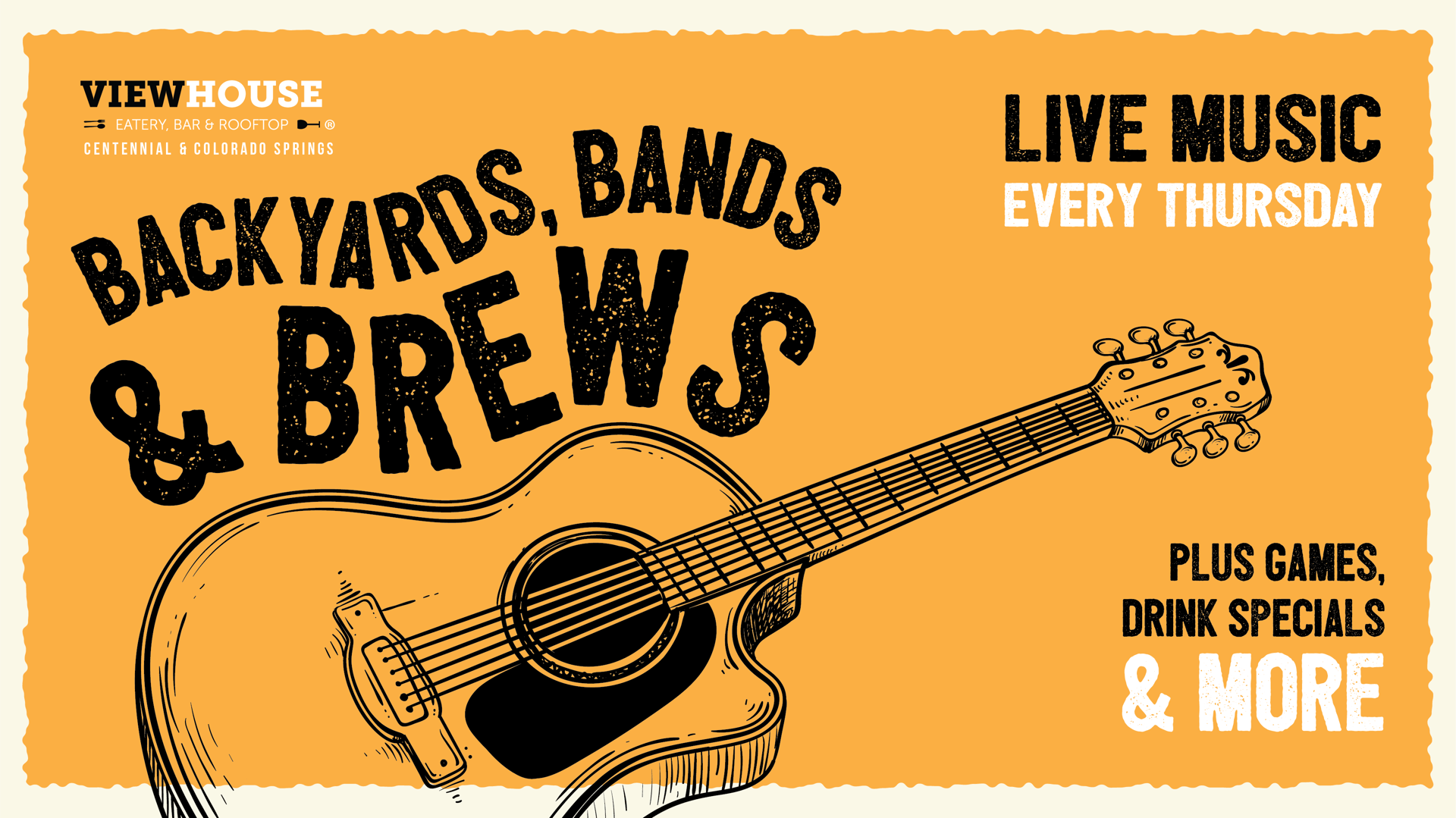Backyard Bands & Brews - ViewHouse Eatery Bar & Rooftop