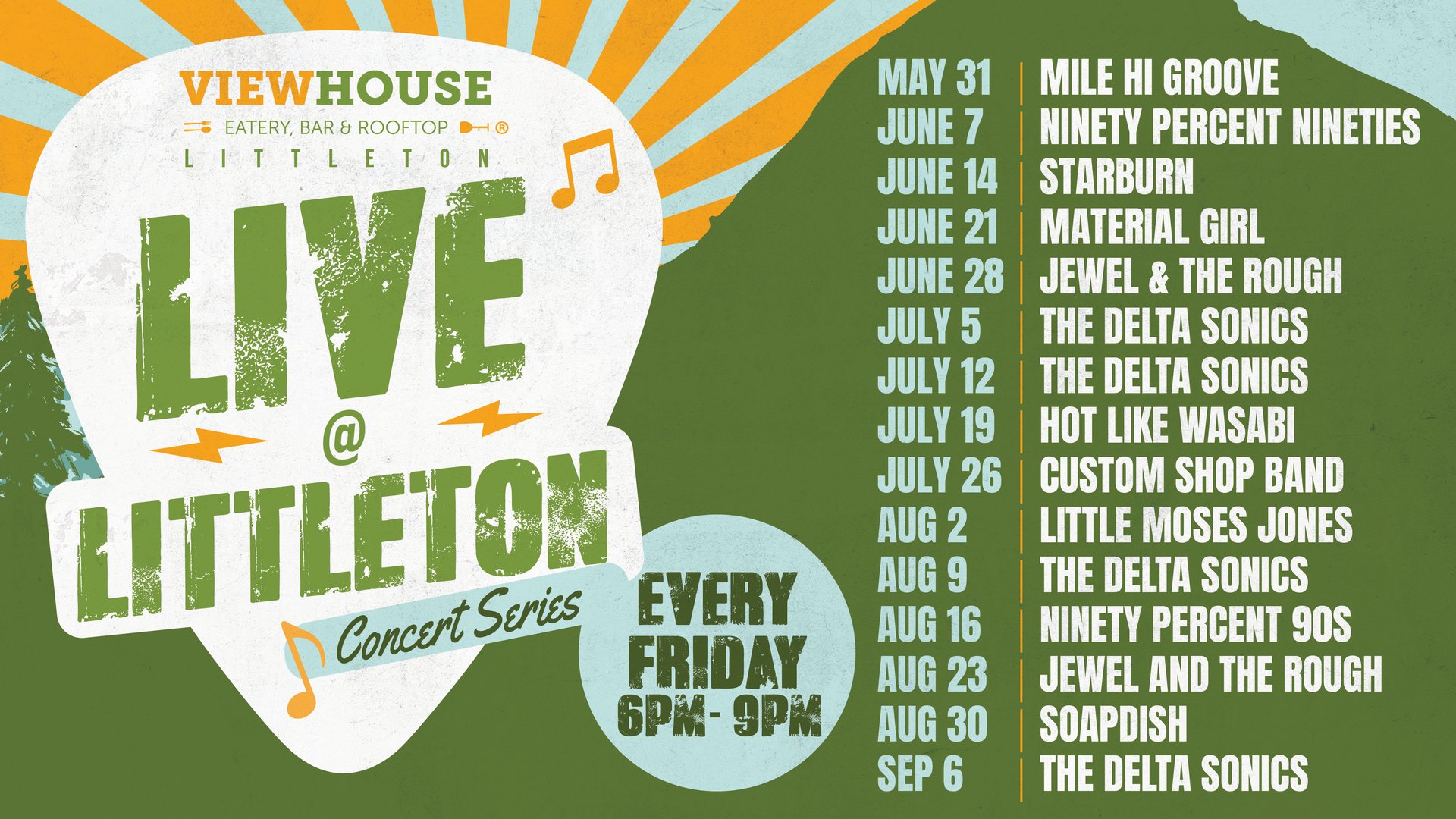 Live @ Littleton - ViewHouse Eatery Bar & Rooftop