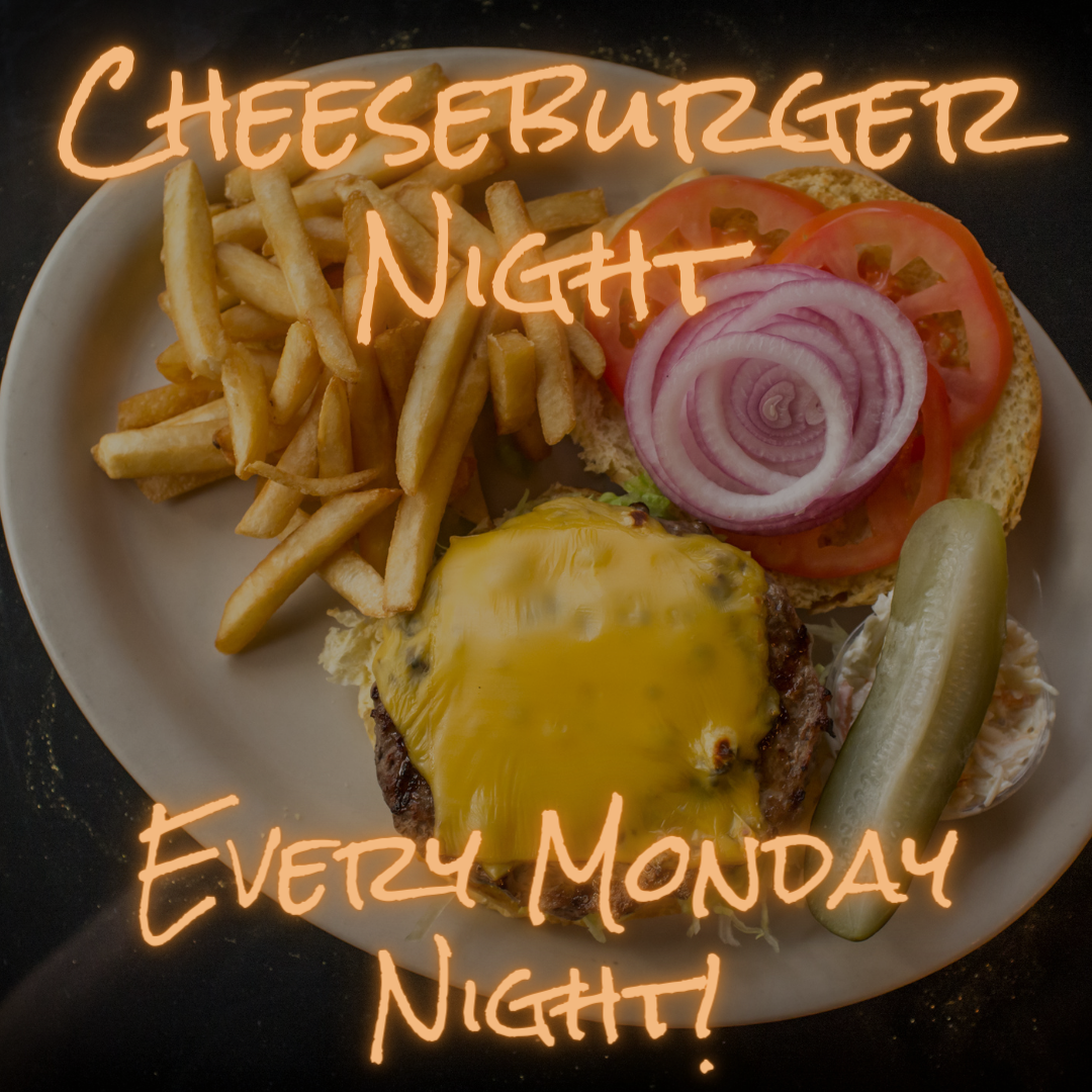 Monday Night Cheese Burger Night - 3 Friends Bar and Grill - American ...