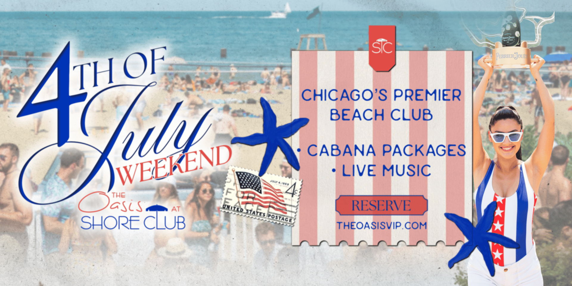 4th of July Weekend on the Oasis 🇺🇸🍾 - Shore Club Chicago