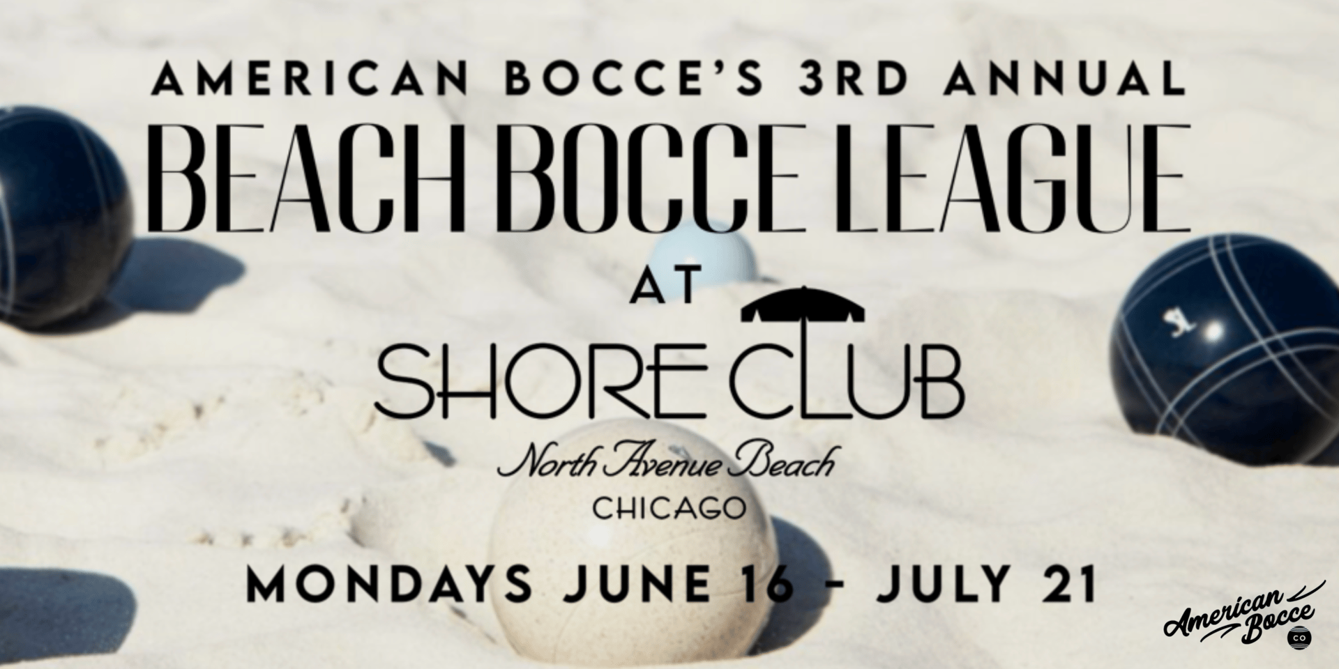 Beach Bocce League at Shore Club Chicago - Shore Club Chicago