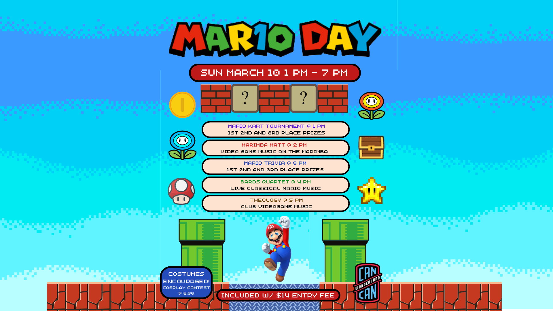 Mario Day - Can Can Wonderland, St. Paul MN