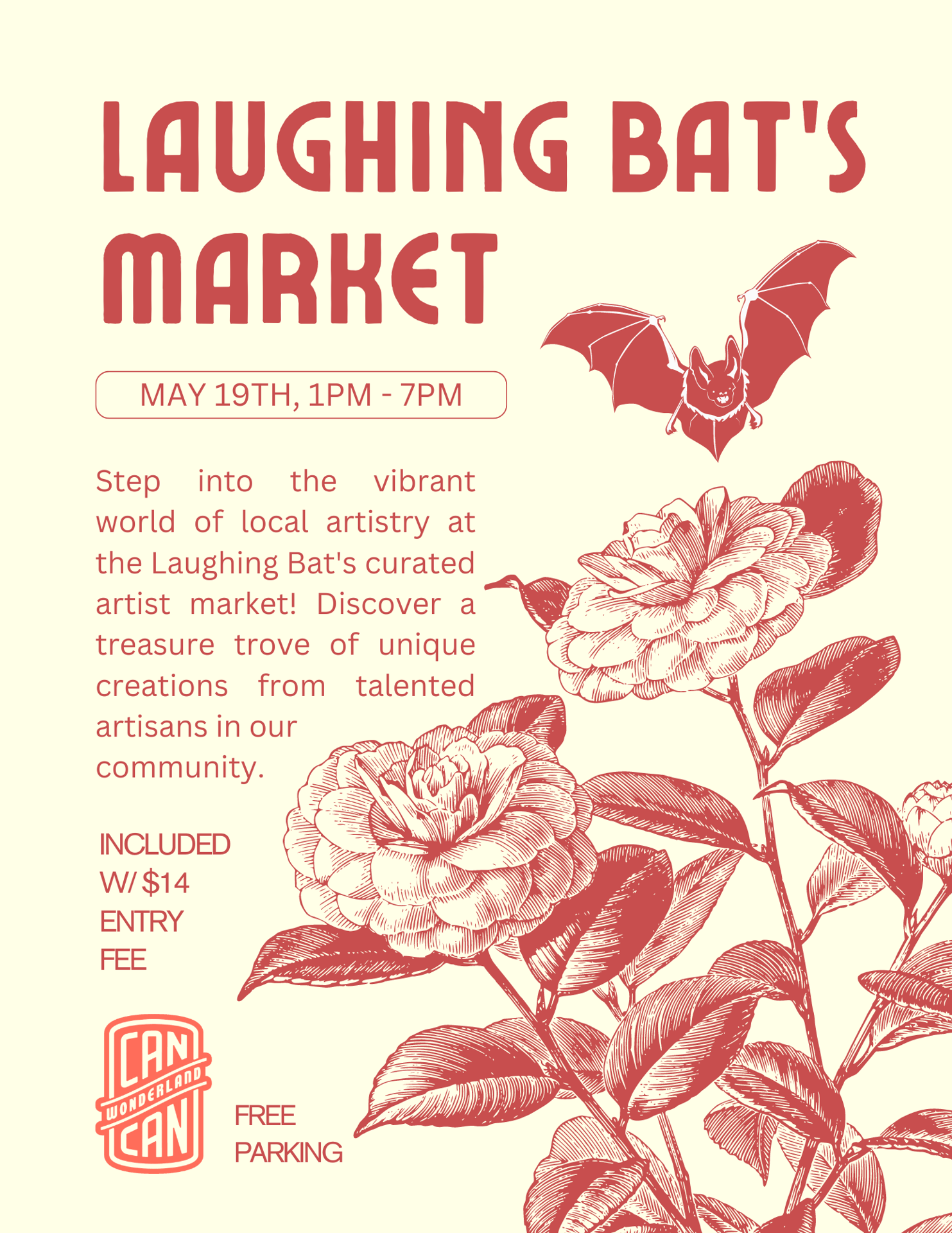 Laughing Bat's Market - Can Can Wonderland, St. Paul MN