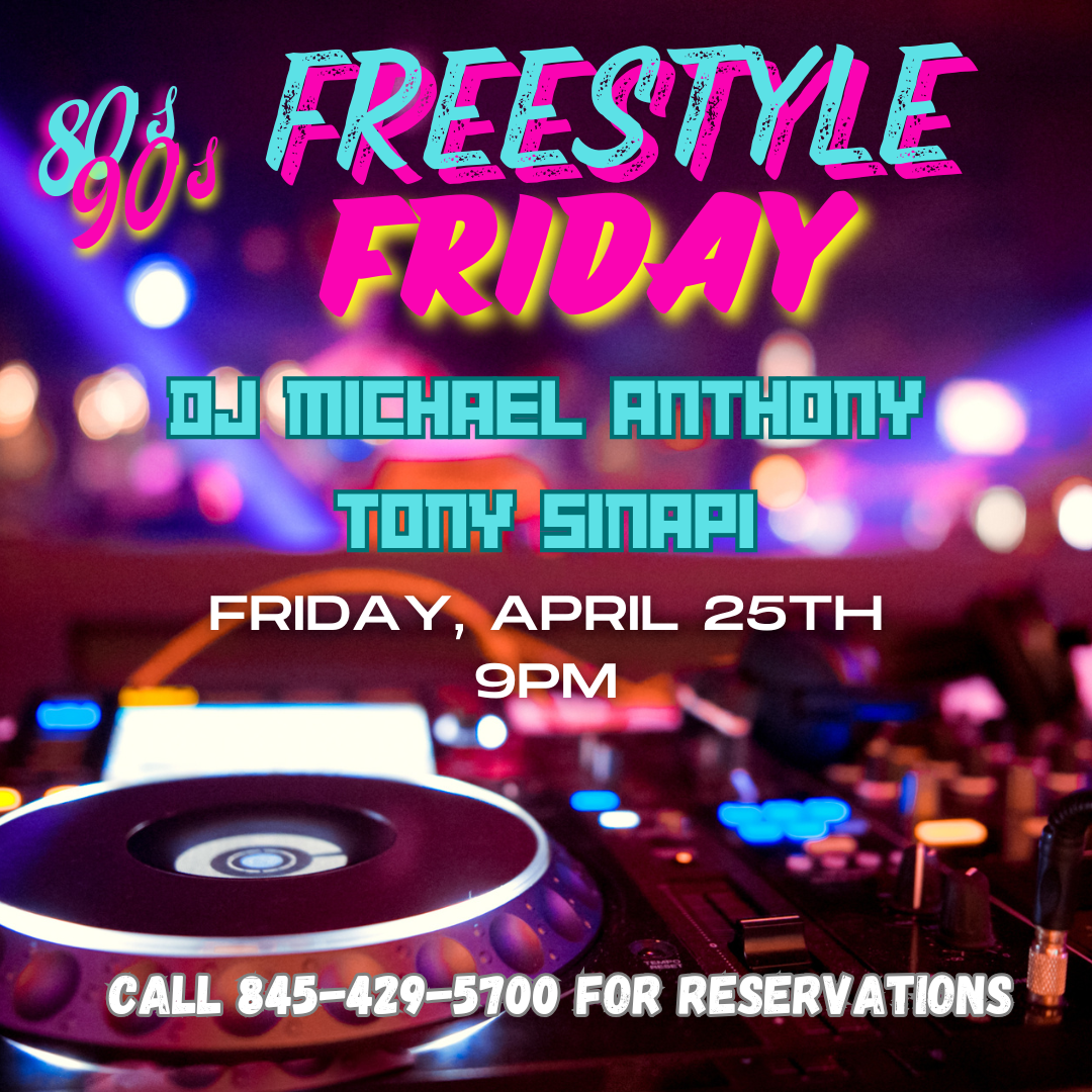 80's & 90's Freestyle NIGHT! - Hudson's Mill Tavern & Catering