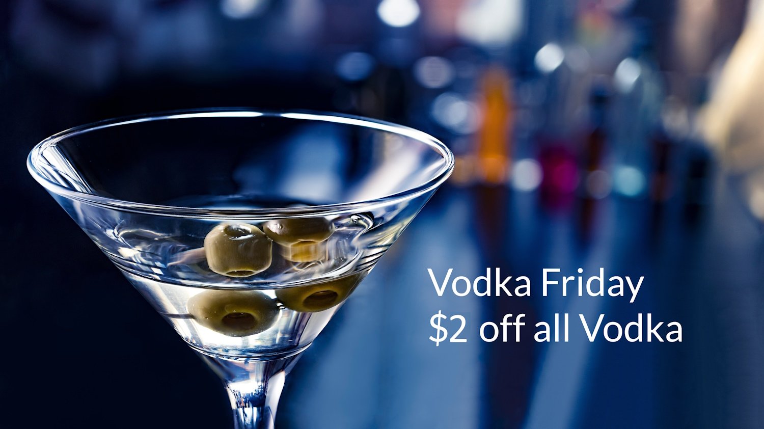 Vodka Friday - The Metropolitan, American Diner & Bar - American ...