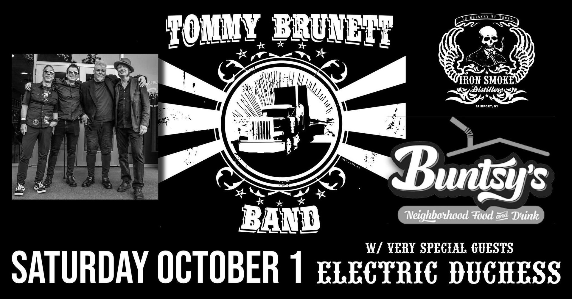 Tommy Brunett Band - Buntsy's Neighborhood Food and Drink - American ...