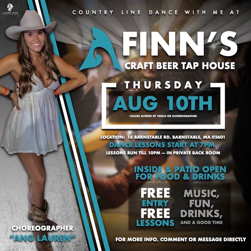 Country Line Dancing - Finn's Craft Beer Tap House - Bar & Grill in ...