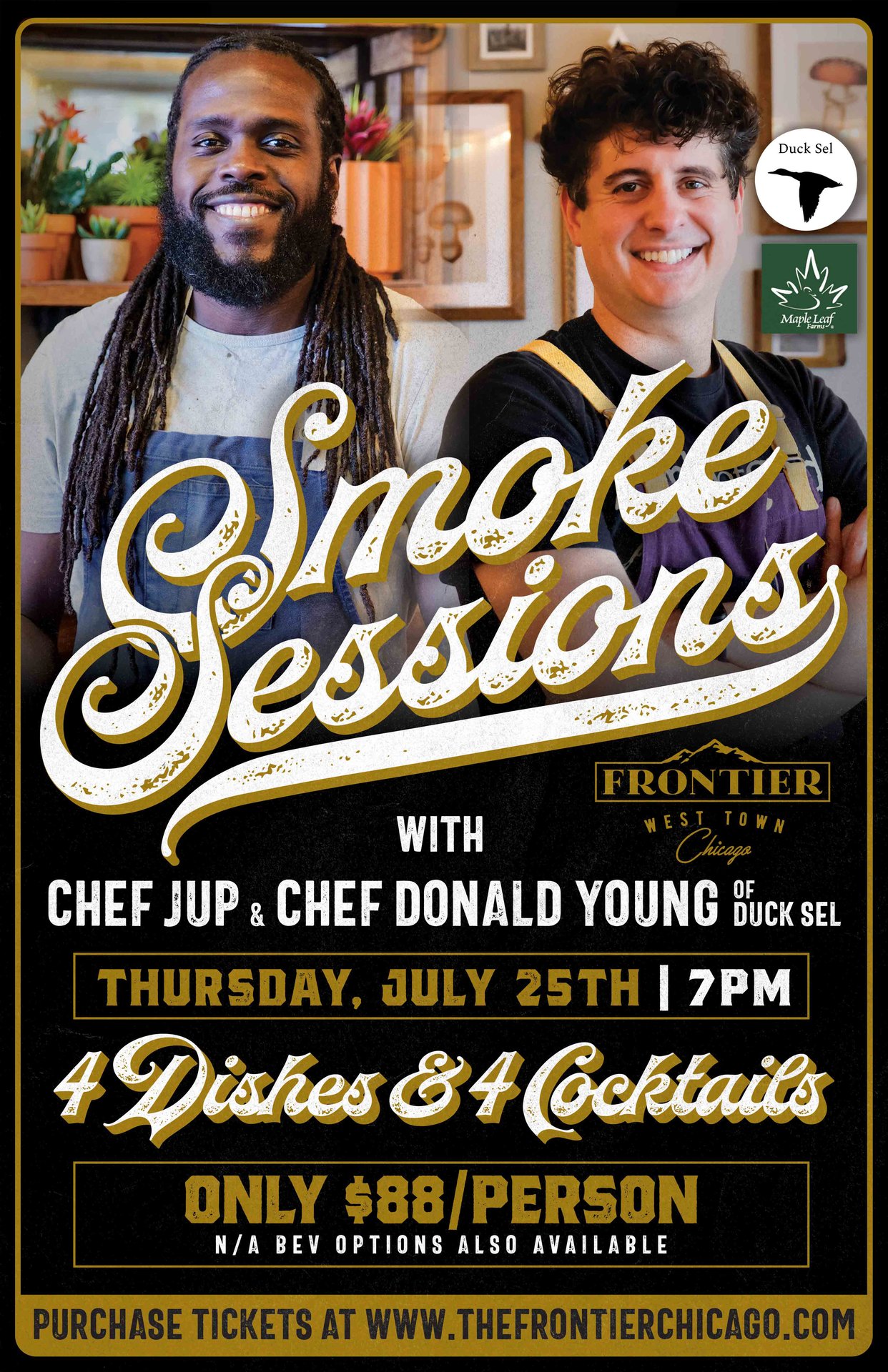 Smoke Sessions with Chef Jup & Chef Donald Young - Frontier | Noble ...