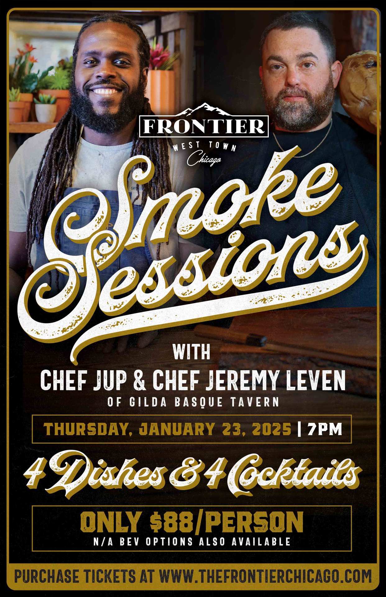 Smoke Sessions w/ Chef Jupiter & Chef Jeremy Leven - Frontier | Noble ...