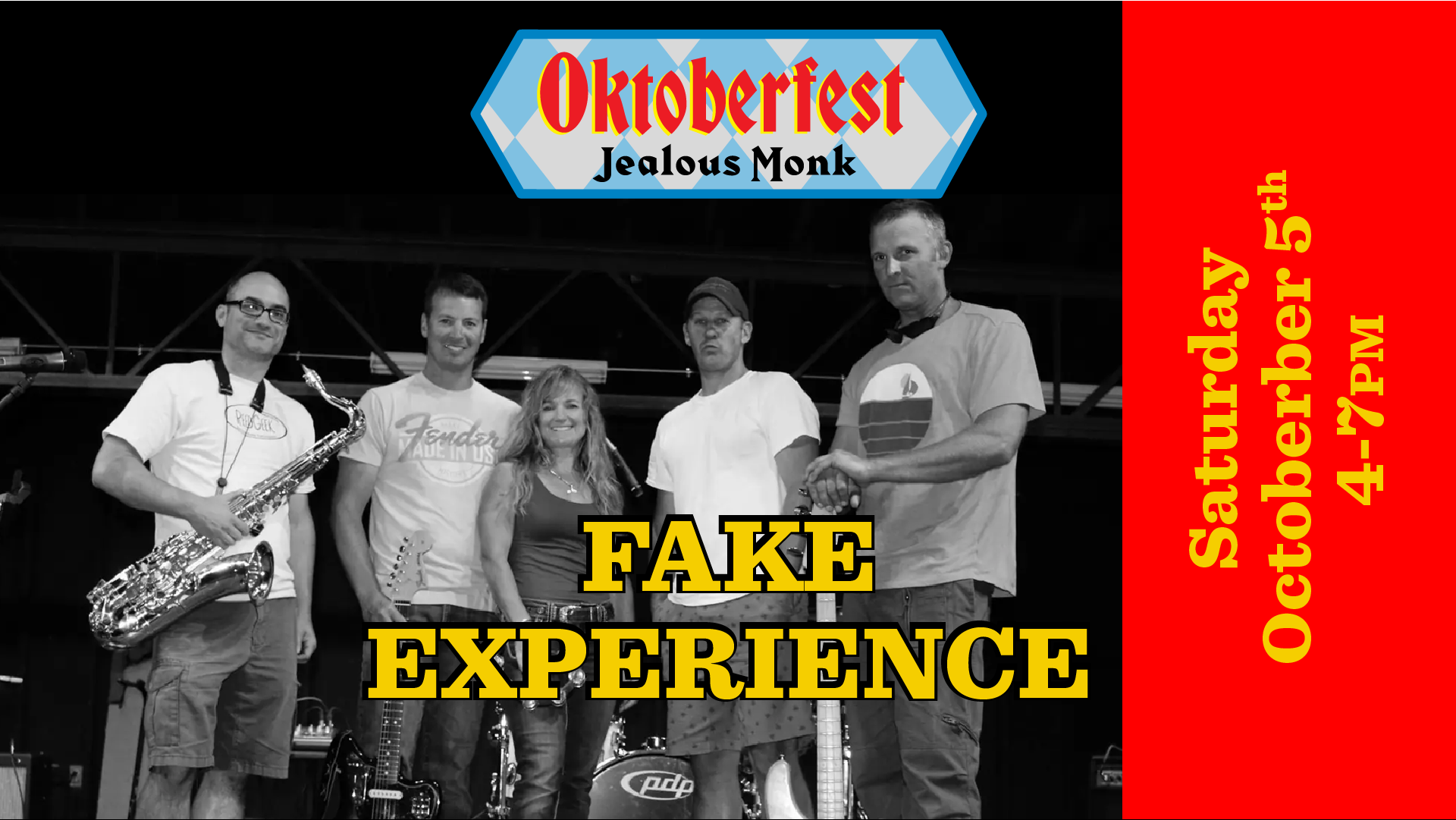 Fake Experience LIVE - Jealous Monk