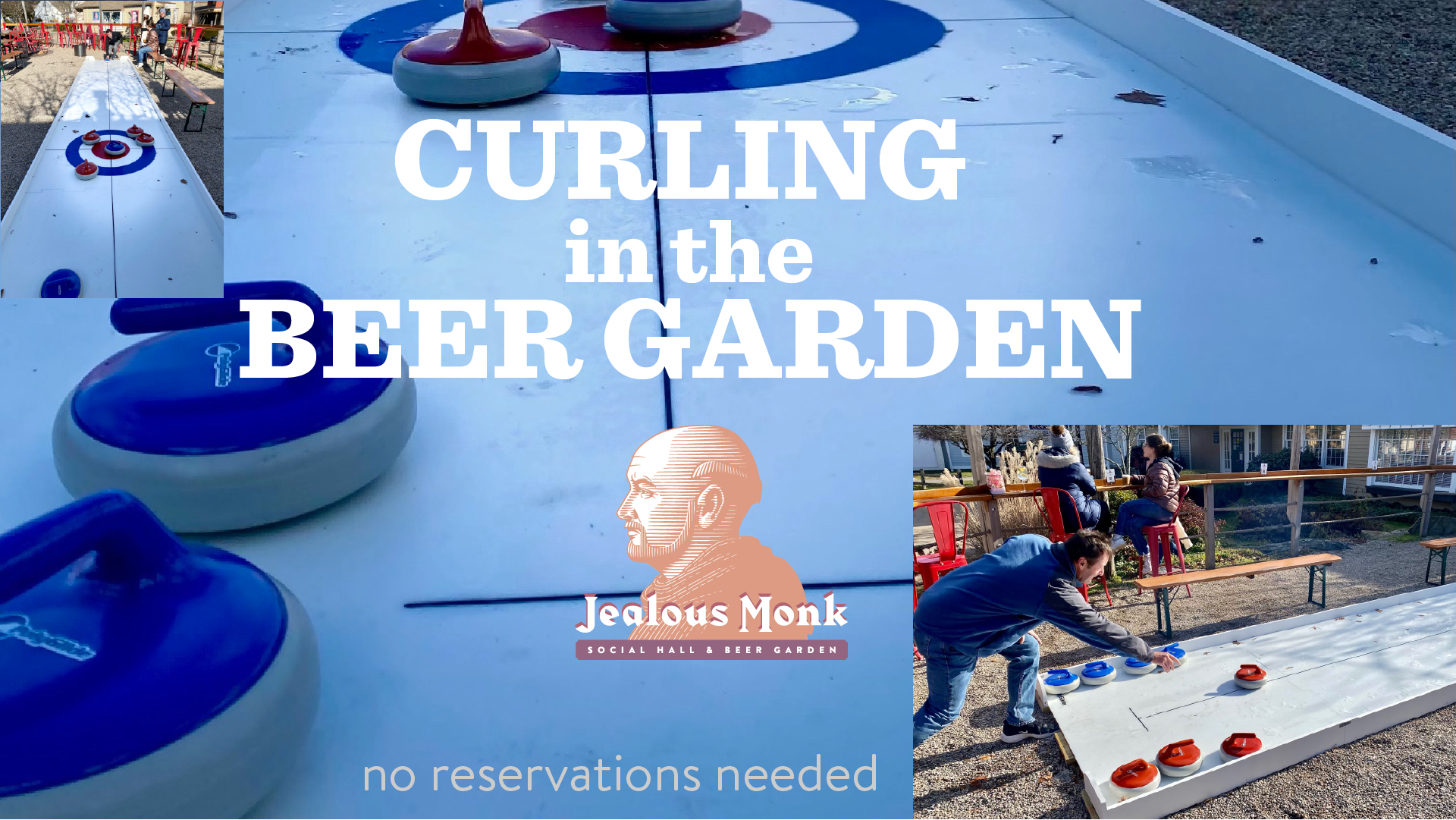 Curling in the Beer Garden - Jealous Monk