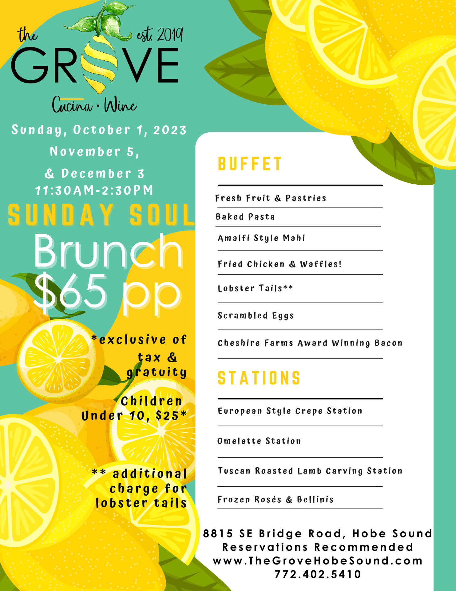 Sunday Soul Brunch - The Grove