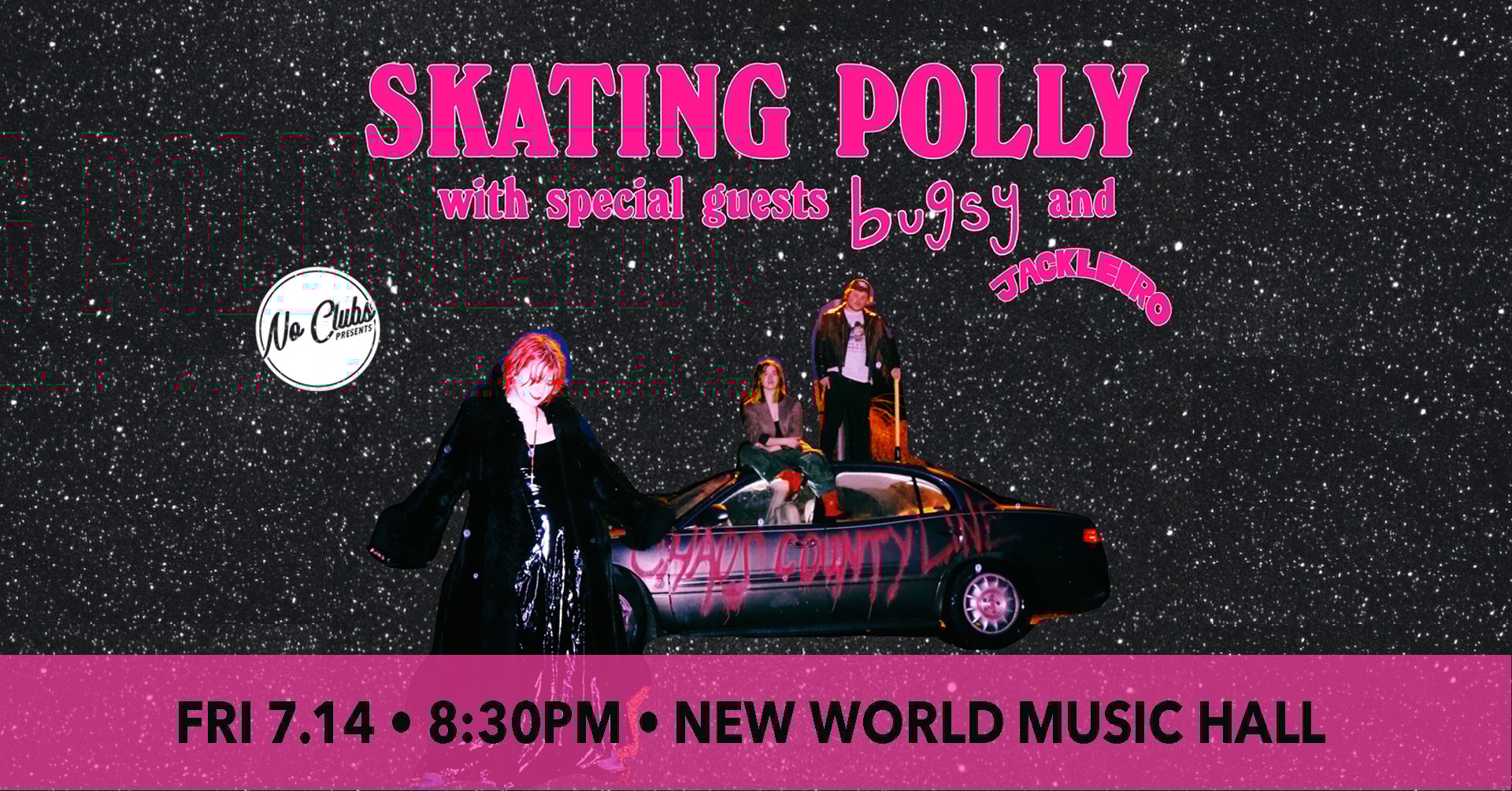 Skating Polly + Bugsy / Jacklen Ro - New World Tampa - live music venue ...